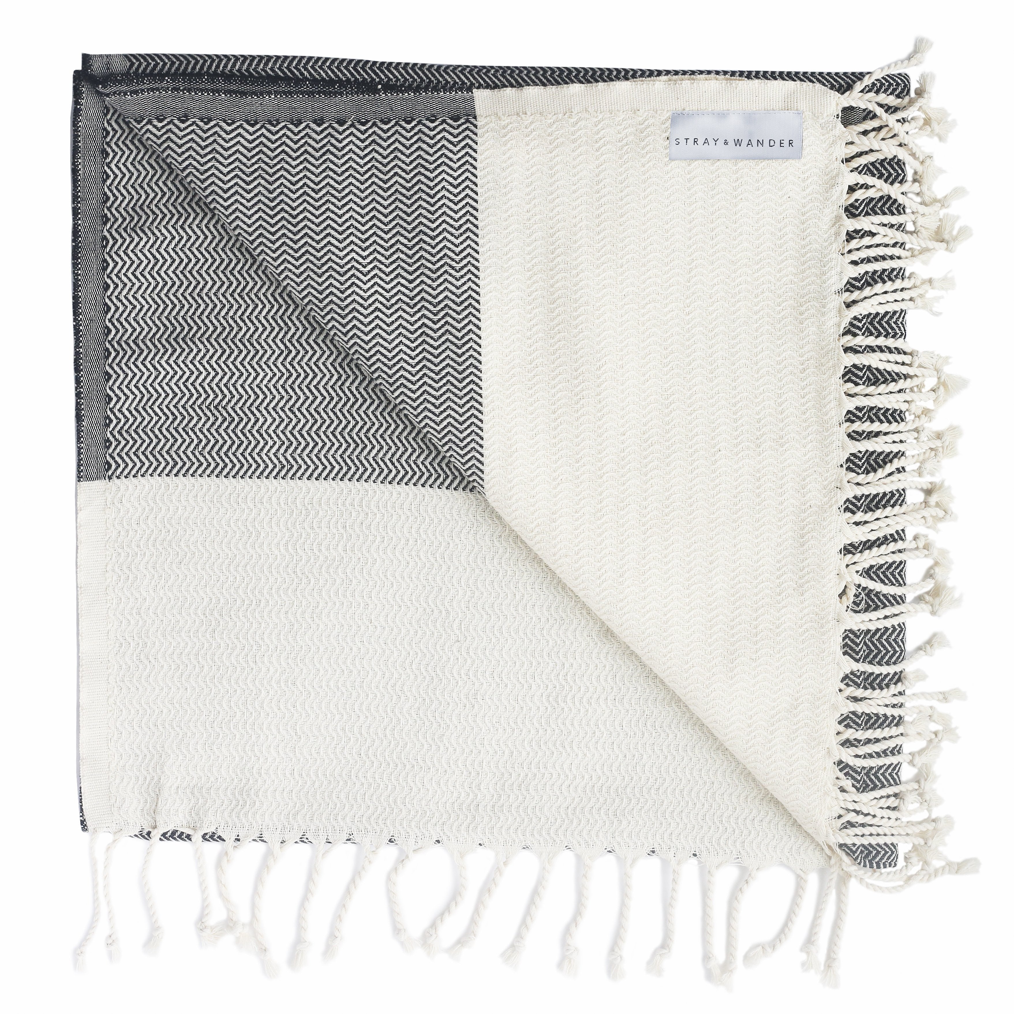 Organic Turkish (Hammam) Wavy Towel – Stray & Wander